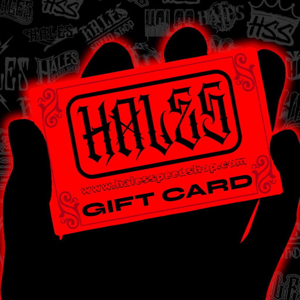 Give the Gift of Hales - Hales Speed Shop Clothing Gift Card - Shop Men ...