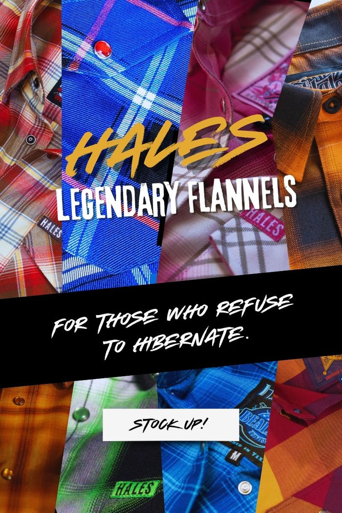 Legendary Flannels & Limited Edition Gear – Hales Speed Shop Clothing